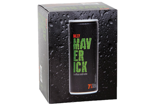 Shop Billy Maverick & Cola 7% 12 Pack Cans 250ml at Liquorland