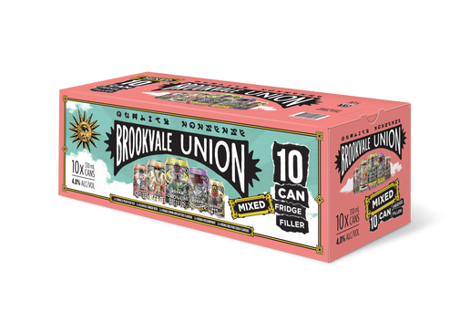 Shop Brookvale Union Mixed 4% 10 Pack Cans 330ml at Liquorland
