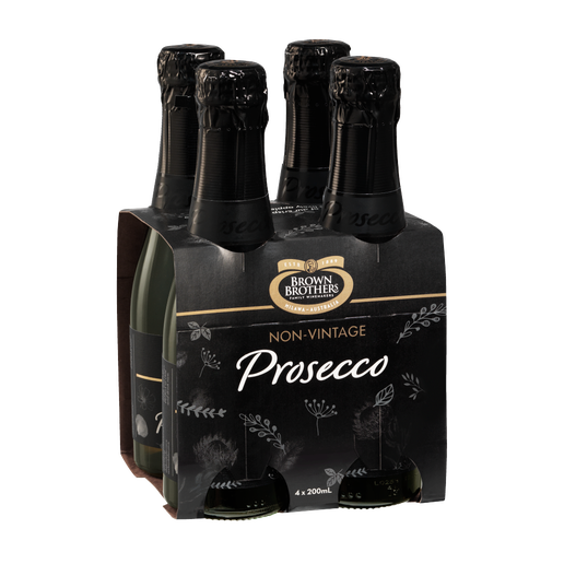 Shop Brown Brothers Prosecco 4 Pack Bottles 200ml at Liquorland