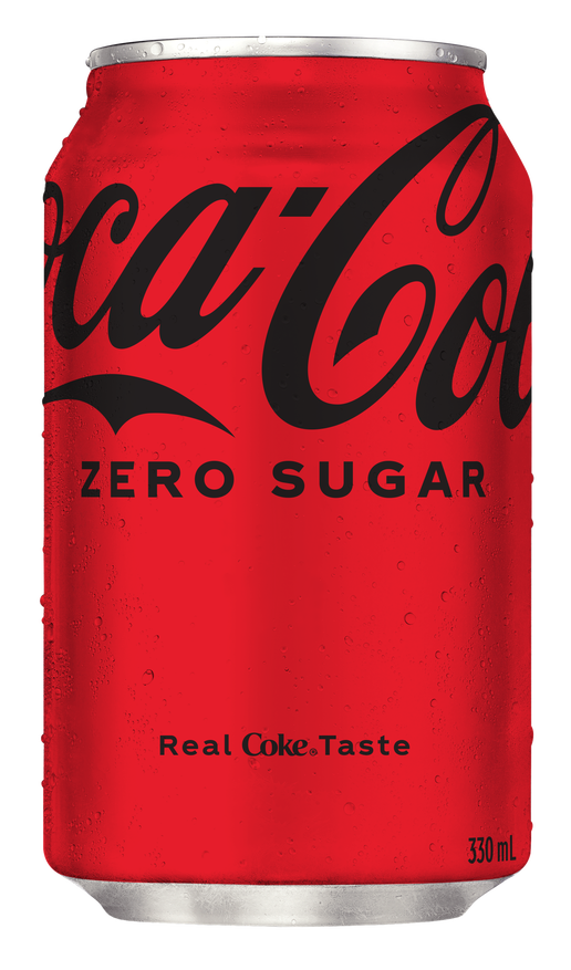 Shop Coca Cola Zero Sugar Can 330ml at Liquorland