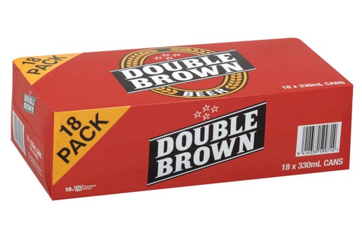 Shop Db Double Brown 18 Pack Cans 330ml at Liquorland