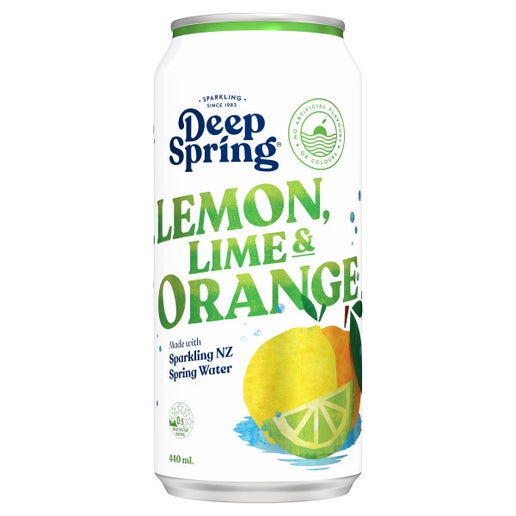 Shop Deep Spring Lemon Lime Orange Can 440ml at Liquorland