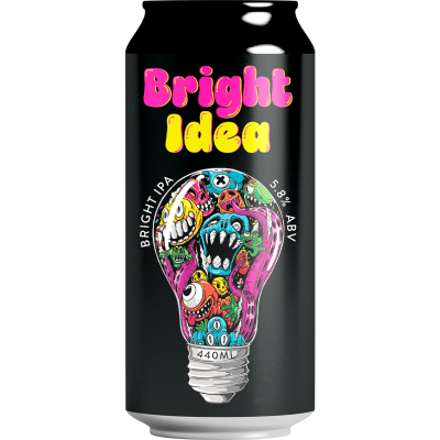 Shop Double Vision Brewing Bright Idea Bright Ipa Can 440ml at Liquorland
