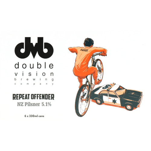 Shop Double Vision Brewing Repeat Offender 6 Pack Cans 330ml at Liquorland
