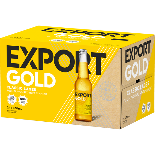 Shop Export Gold 24 Pack Bottles 330ml at Liquorland