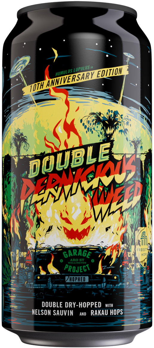 Shop Garage Project Double Pernicious Weed Can 440ml at Liquorland