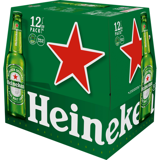 Shop Heineken 12 Pack Bottles 330ml at Liquorland