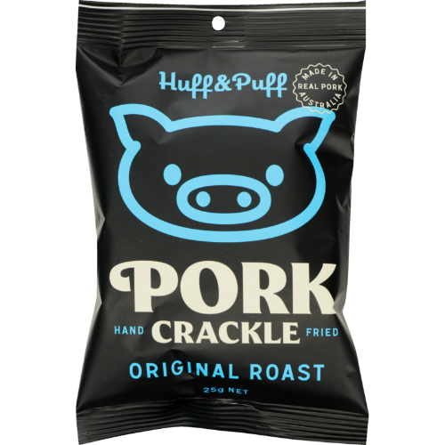 Shop Huff & Puff Pork Crackle Original 25gm at Liquorland