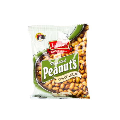 Shop Jabsons Roasted Peanuts Chilly Garlic 150gm at Liquorland