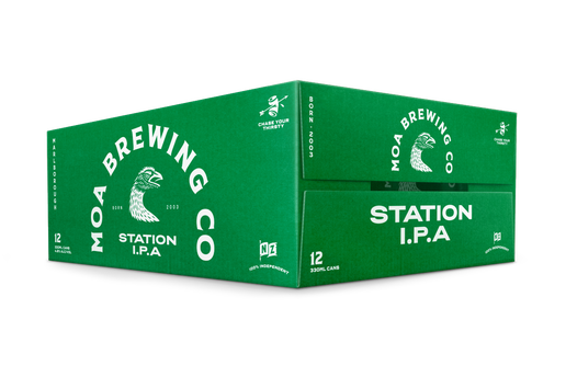 Shop Moa Station Ipa 12 Pack Cans 330ml at Liquorland