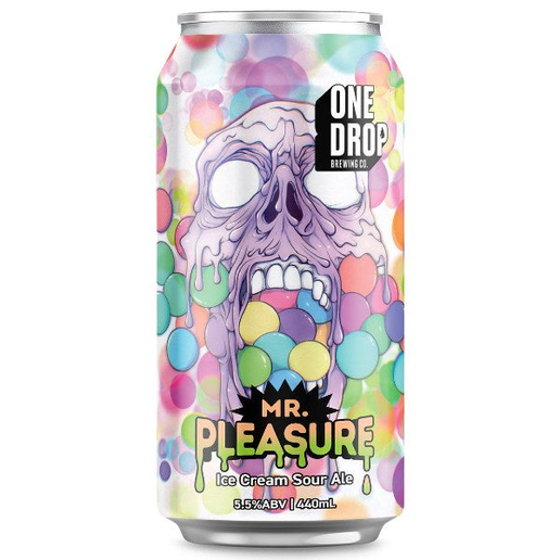 Shop One Drop Brewing Mr Pleasure Ice Cream Sour Ale Can 440ml at ...