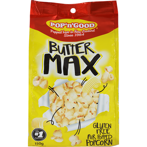 Shop Pop N Good Butter Max Popcorn 150gm at Liquorland