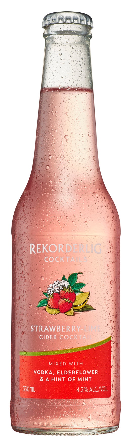 Shop Rekorderlig Cocktail Strawberry & Lime 4 Pack Bottles 330ml at ...
