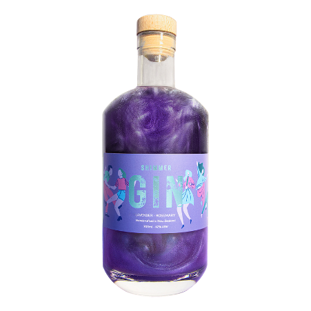 Shop Shimmer Purple Lavender & Rosemary Gin 700ml at Liquorland