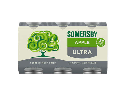 Shop Somersby Ultra Apple 6 Pack Cans 330ml at Liquorland