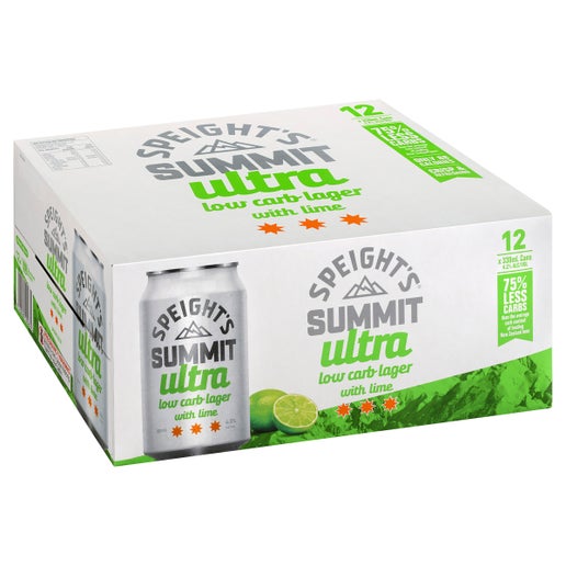 Shop Speights Summit Ultra Lime 12 Pack Cans 330ml at Liquorland