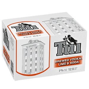 Shop Tui Vodka Lime & Soda 12 Pack Bottles 330ml at Liquorland