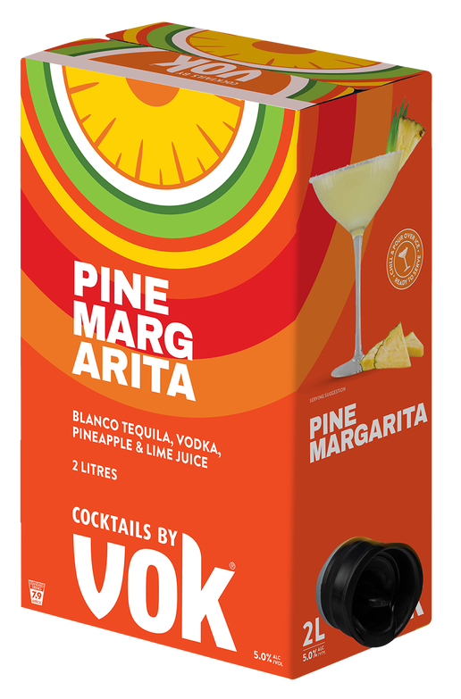 Shop Vok Ready To Serve Cocktail Pineapple Margarita 2lt at Liquorland